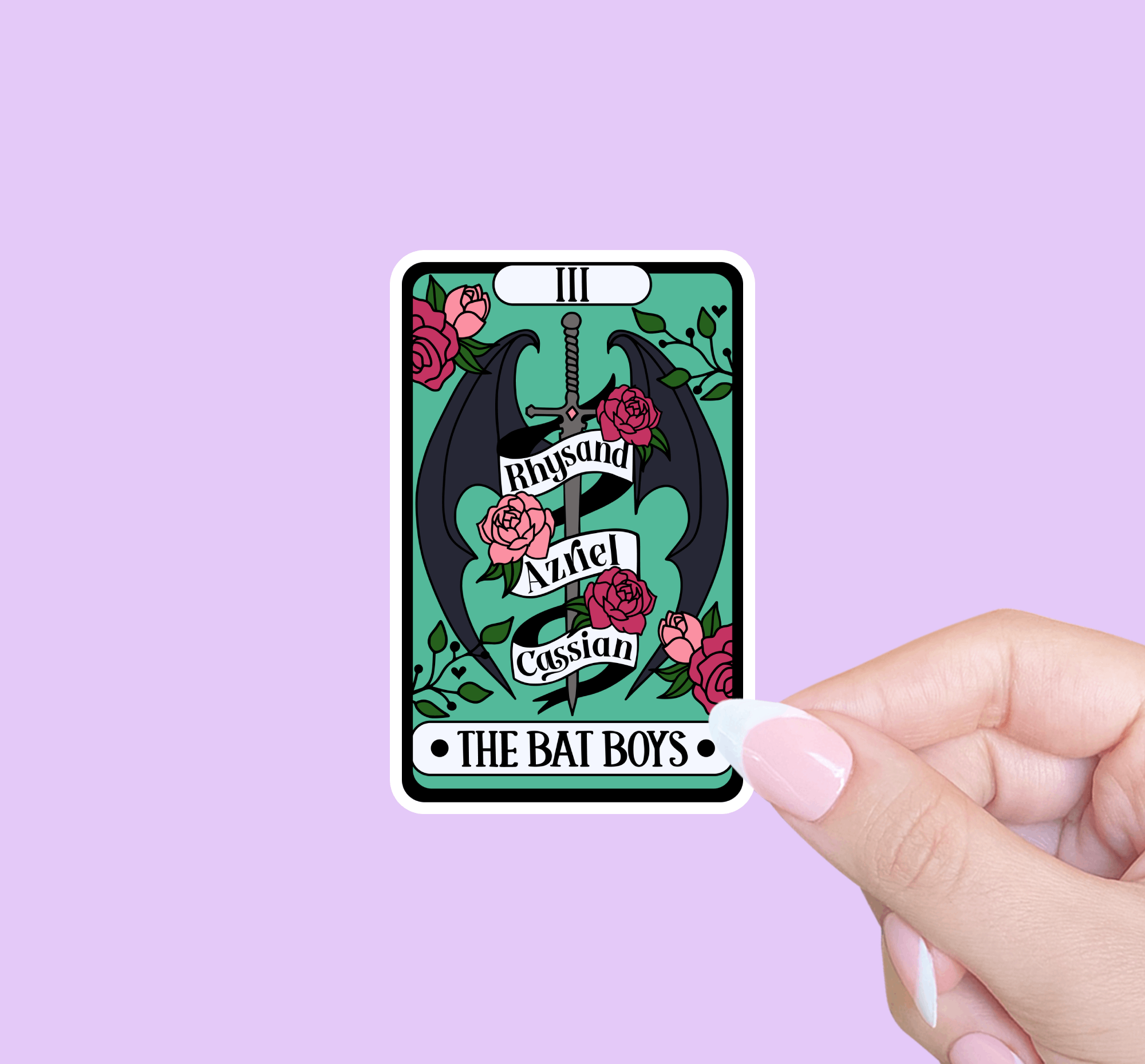 The Bat Boys sticker – Cover To Cover Book Box